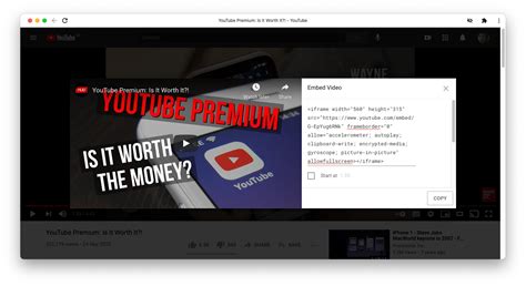 How To Embed A YouTube Video