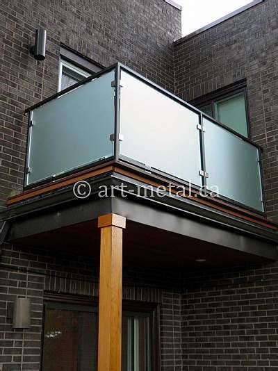 Toronto Exterior Glass Railing Systems Outdoor Installation