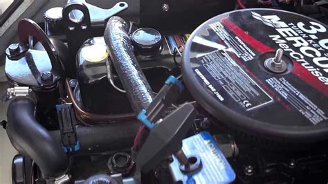 2006 Mercruiser 30l Alpha One Tks Idling At 750 Rpm Youtube