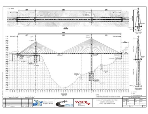 Cable Stayed Bridge Description | PDF