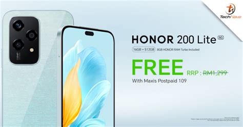 Honor 200 Lite Price In Malaysia Specs RM945 TechNave