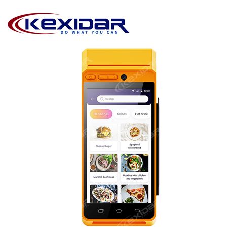 NFC Reader Android Smart Handheld POS Terminal With Printer POS And Printer Price