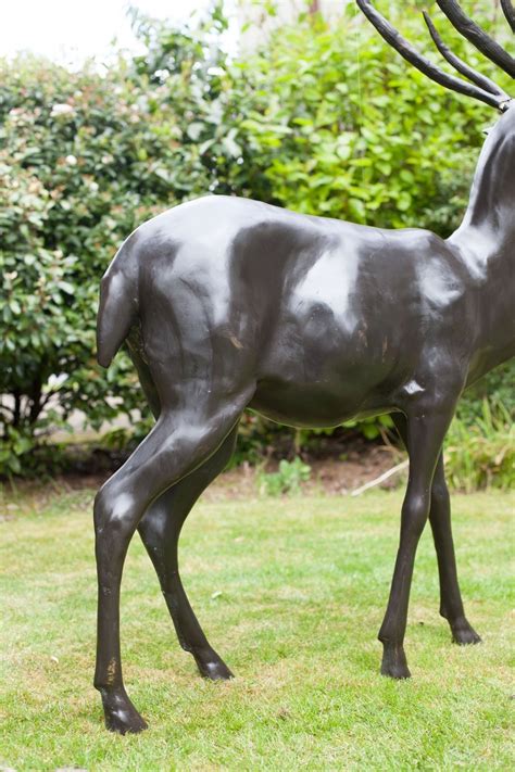 Bronze Stag Statue Quality Garden Handmade Bronze Statues