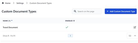 Custom Document Types Crew Planning System Martide