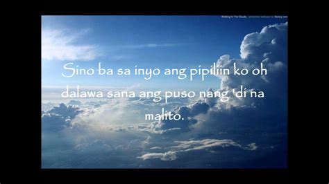 Pusong Lito Myrus Ramirez [hq Lyrics] Youtube
