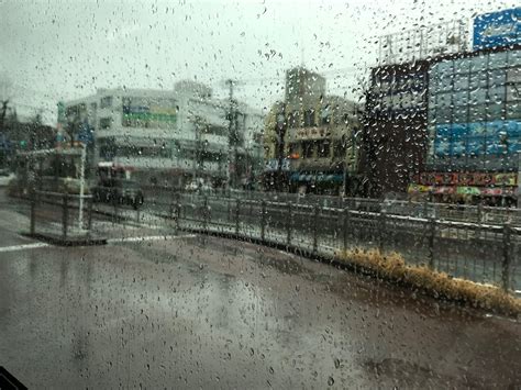 青空そして夕映え 雨 2020 3 10