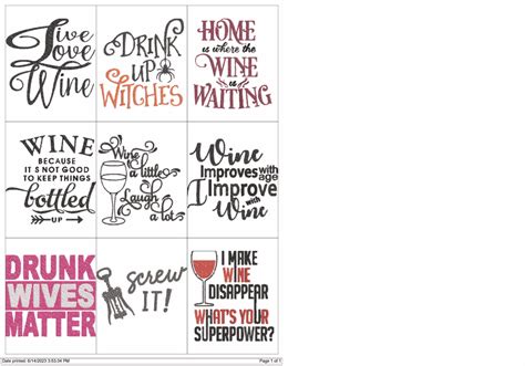 Wine Quotes · Creative Fabrica
