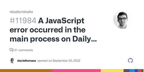 A Javascript Error Occurred In The Main Process On Daily Macos Beta Arm