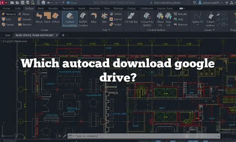 Which Autocad Download Google Drive CADdikt