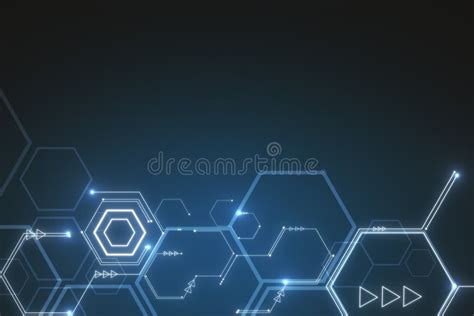 Glowing Digital Texture Stock Illustration Illustration Of Futute