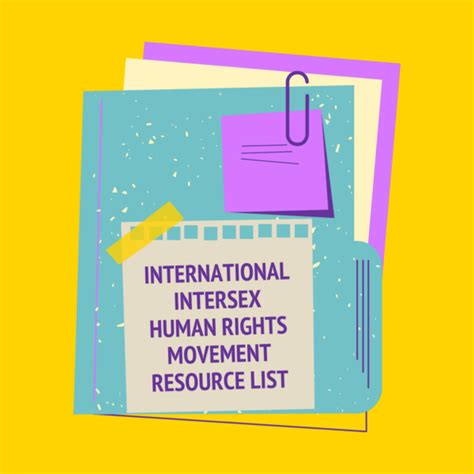 International Intersex Human Rights Movement Resource List OII Europe