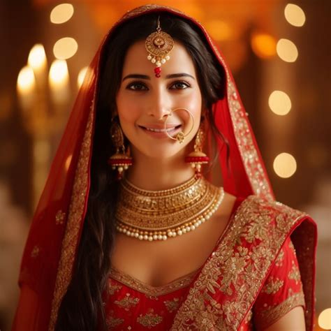 Premium Ai Image Indian Bride Indian Happy Bride Indian Wedding