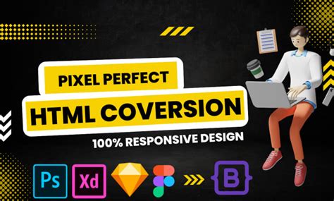 Convert Xd To Html Sketch To Html Psd To Html Responsive Bootstrap 5