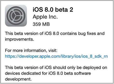 Ios 8 Beta 2 Guida Allinstallazione Per Sviluppatori