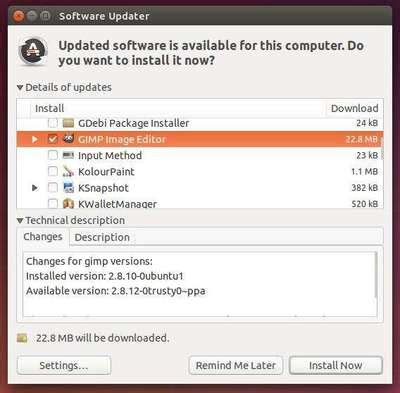 How To Install Upgrade To Gimp In Ubuntu Ubuntuhandbook