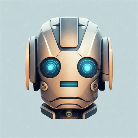 Premium Ai Image Ai Robot Head Design