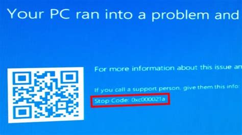 Fix Windows 10 Wont Boot Stop Error 0xc000021a Scottie S Tech Info