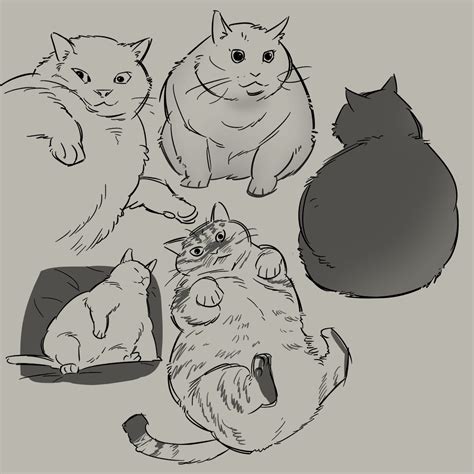 chonky cats 굿두루の漫画