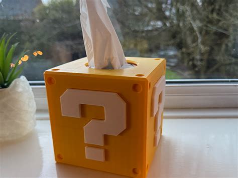 Kleenex Tissue Box Mario By Sebtobar Makerworld Download Free 3d Models