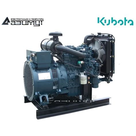 3-х фазный (380 В) дизель генератор 15 кВт Kubota АД-15С-Т400-2РМ29 с ...