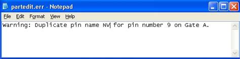 建立Part时提示PIN有重名 已解决感谢drywell 微波EDA网