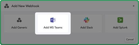 How Do I Configure Webhook Notifications For Microsoft Teams Thinkst Canary