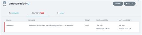 ISSUE Postgresql Went Into Not Running State Issue 388 Timescale