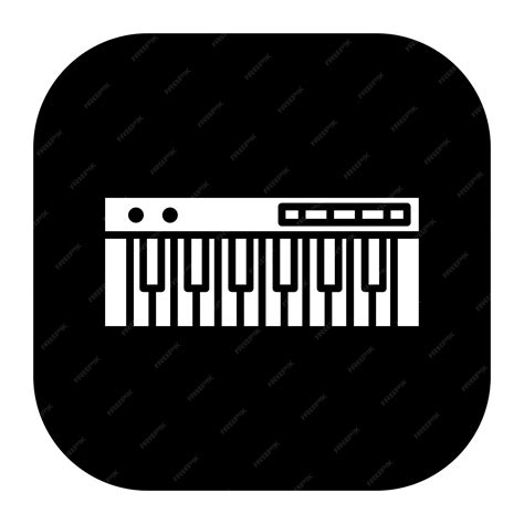Premium Vector Piano Keyboard Vector Illustration