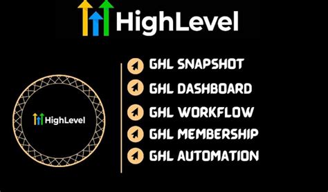 Ghl Dashboard Ghl Workflow Ghl Membership Ghl Snapshot Ghl Automation By Peterconcept Fiverr