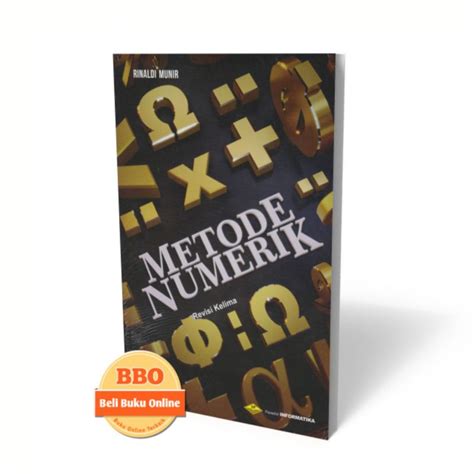 Jual BUKU METODE NUMERIK Revisi Kelima RINALDI MUNIR Shopee Indonesia