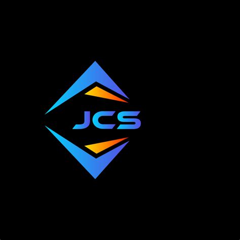 Jcs Abstract Technology Logo Design On Black Background Jcs Creative