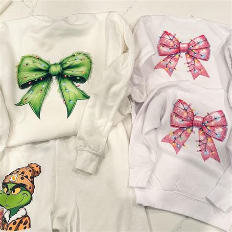Cowgirl Boots And Bows Dtf Transfer Etsy