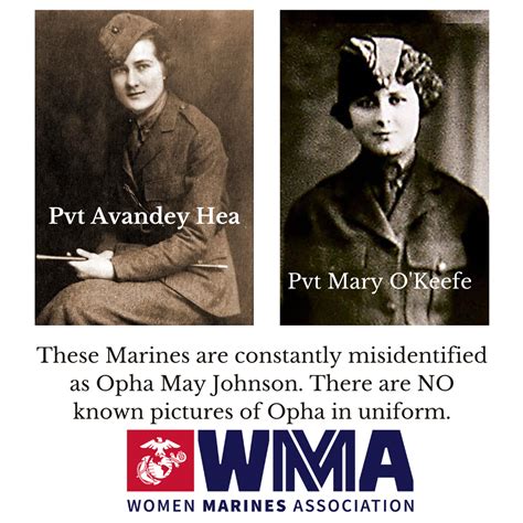 Yesterday Was The Day Of Enlistment Of Opha May Johnson As The First