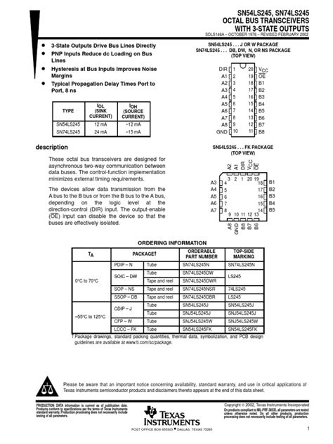 74ls245 Electronics Electronic Engineering