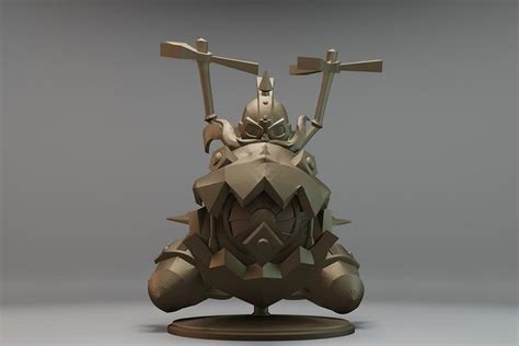 Corki League Of Legends 3d Model 3d Printable Cgtrader