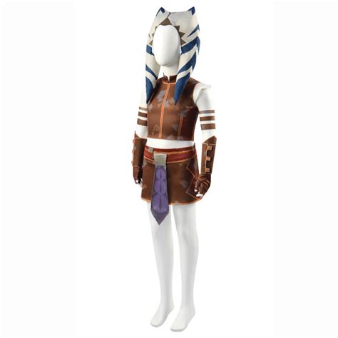 Girls Ahsoka Tano Costume Tales Of The Jedi Ahsoka Halloween Cosplay S Becostume