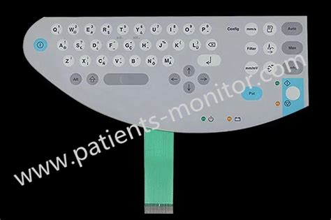 Mac1200st Ecg Ekg Machine Parts Keyboard Keypad Keypress Membrane