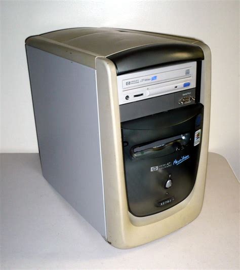 Vintage Retro Hp Pavilion Xe783 Windows 98 Se 98se Me Desktop Pc 30gb