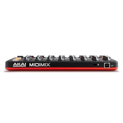 Akai Midimix Controlador Usb Midi Compacto Com 8 Faders E 24 Knobs Audiodriver Instrumentos
