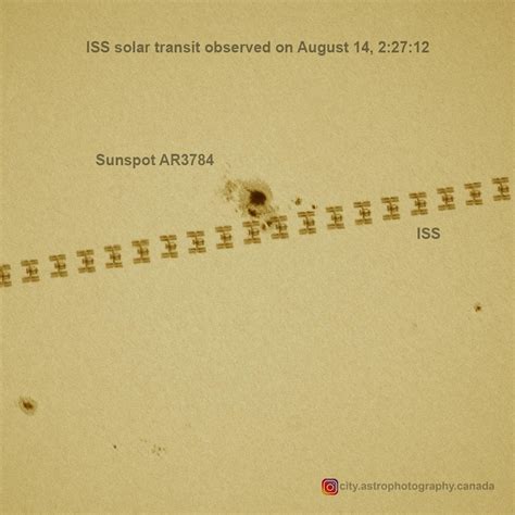 Solar Iss Transit — Aapod2 Com