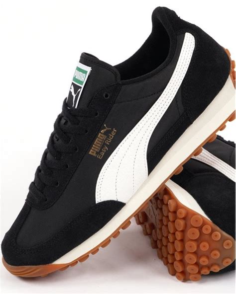 Puma Easy Rider Vintage Trainer Blackwhite 80s Casual Classics