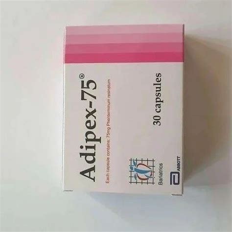 Adipex 75mg Tablet At Rs 3500box Karimnagar Id 2853865301048