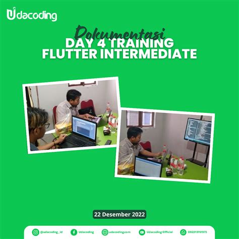 Dokumentasi Training Flutter Intermediate Offline Udacoding
