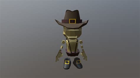 Animated Idel Of Indiman 3d Model By Wazaxe [63e904e] Sketchfab