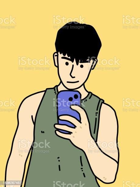 노란색 배경에 귀여운 남자 만화 가공의 인물에 대한 스톡 벡터 아트 및 기타 이미지 가공의 인물 개념 귀여운 Istock