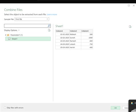 Retrieving Data From Folders And Workbooks With Different Sheet Names