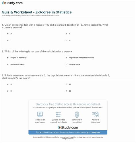 50 Standard Deviation Worksheet With Answers Chessmuseum Template Library