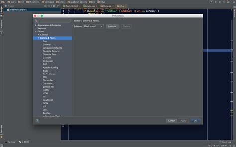 phpstorm darcula theme shows white background stack overflow