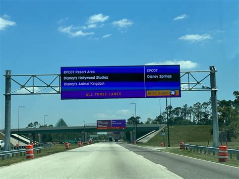 New World Drive Digital Sign Activated At Walt Disney World Disney By Mark