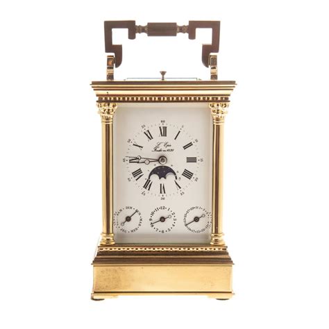 Sold Price L Epee 1839 Carriage Clock August 6 0121 1000 Am Edt